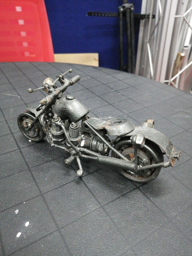 Vintage Metal Harley Davidson Motorcycle Model, Hobbies & Toys ...