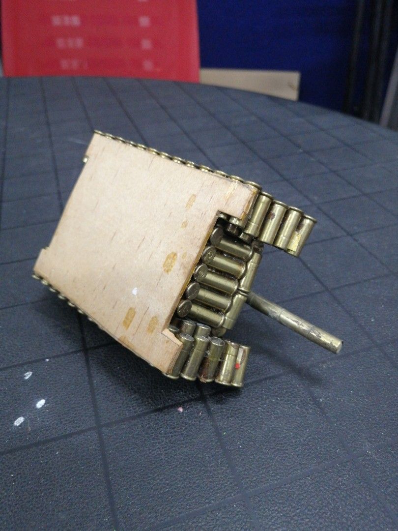 Vintage Model of Tank Made from Bullet Casings, Hobbies & Toys ...