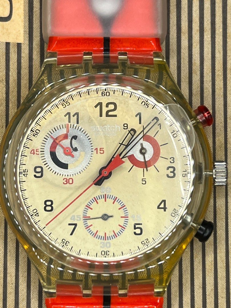 Vintage swatch Chrono, Hobbies & Toys, Memorabilia & Collectibles ...