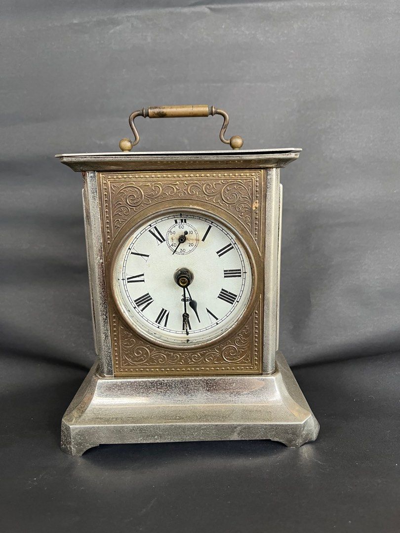 Vintage Table Clock, Furniture & Home Living, Home Decor, Other Home ...