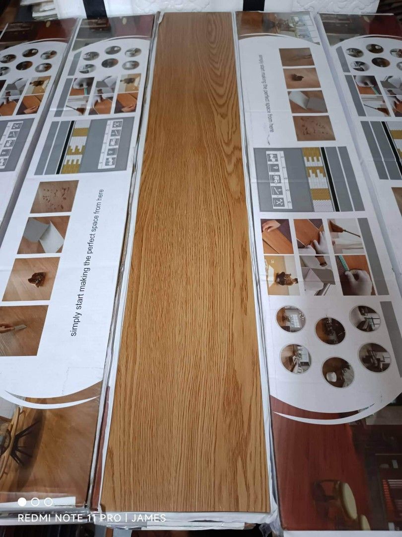 Vinyl flooring plank, Furniture & Home Living, Home Decor, Carpets ...
