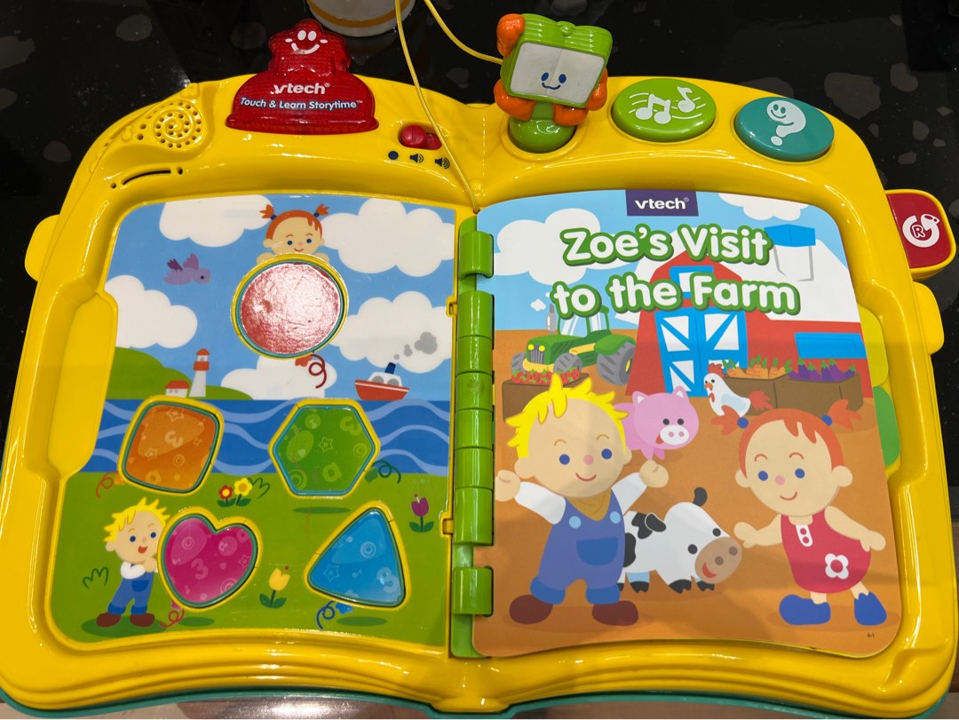 Vtech touch & learn story time, Babies & Kids, Infant Playtime on Carousell