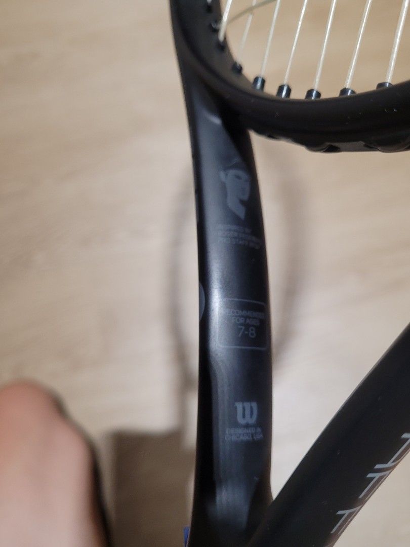 Wilson Pro Staff 25inch Junior Racquet, Sports Equipment, Sports ...