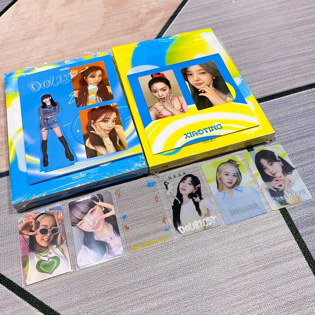 WTS : KEP1ER / KEPLER : DOUBLAST ALBUM FULL INCLUSION ( MASHIRO , XIAOTING , YUJIN , HIKARU ...