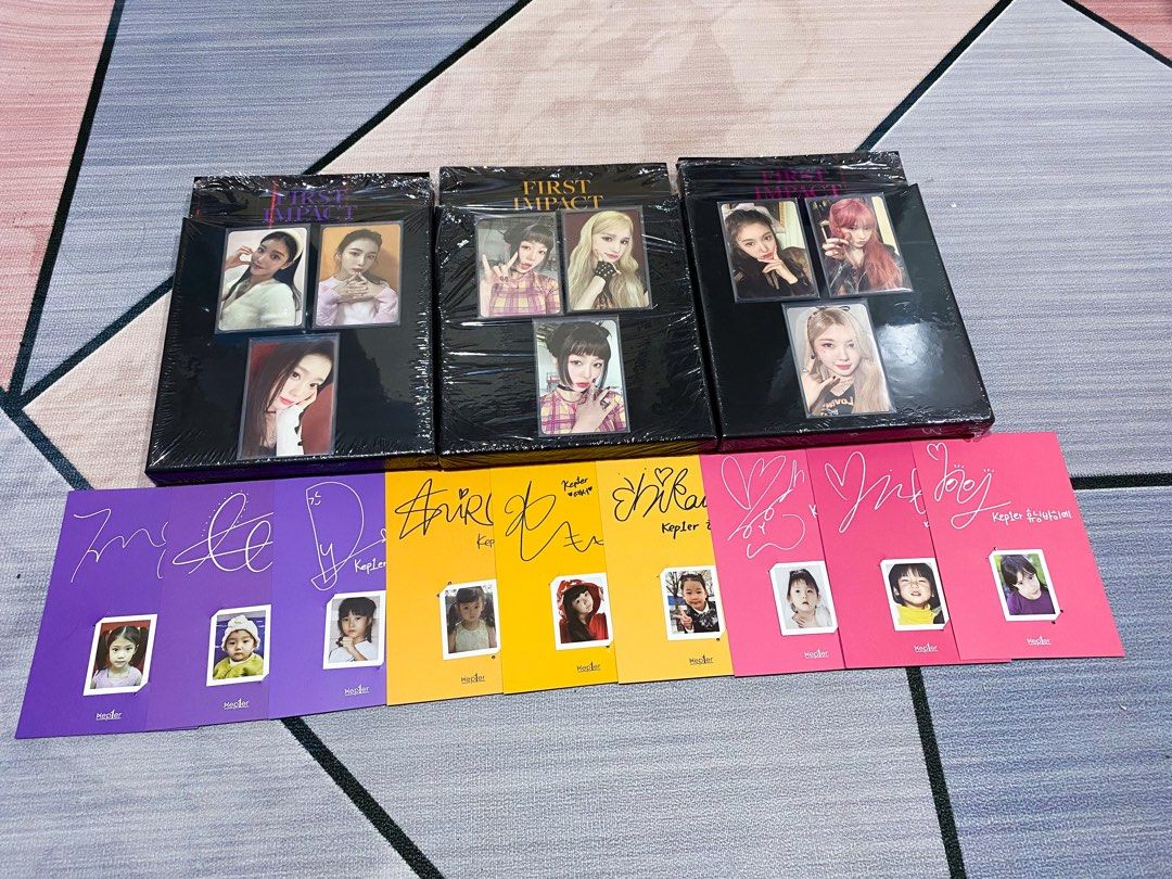 WTS : KEP1ER / KEPLER : FIRST IMPACT ALBUM ( XIAOTING , YOUNGEUN , HIKARU , BAHIYYIH , YESEO ...