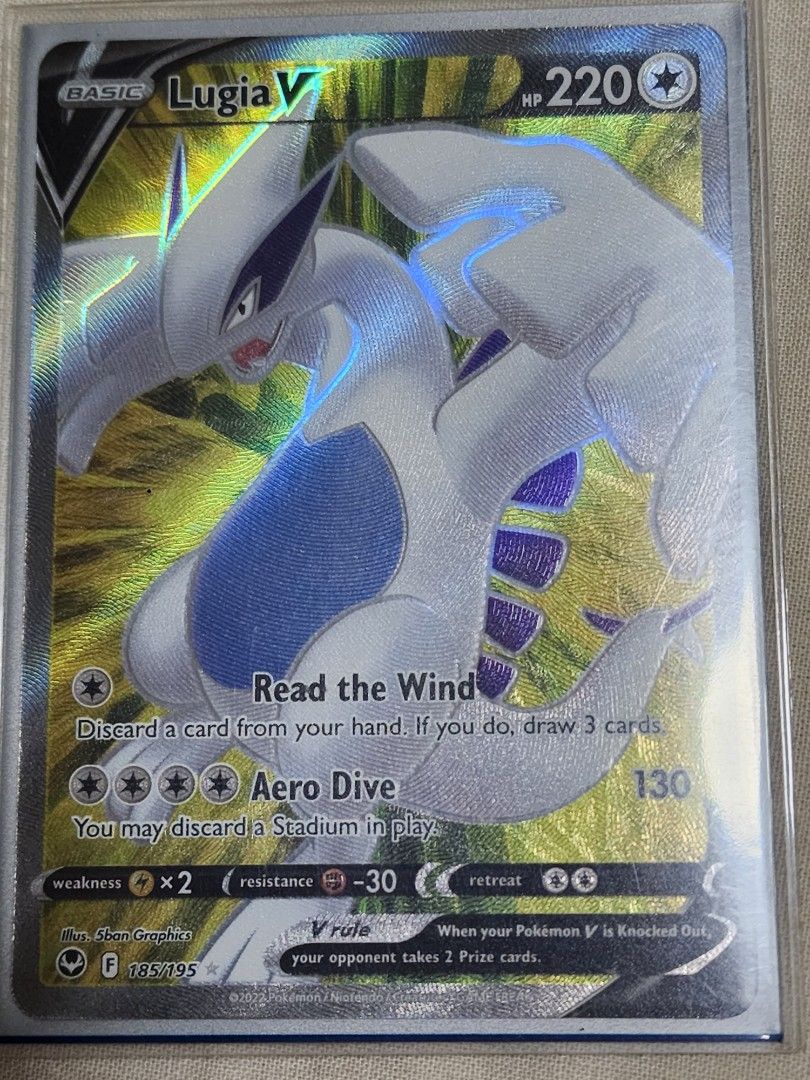 Wts lugia full art and lugia v star, Hobbies & Toys, Toys & Games on ...