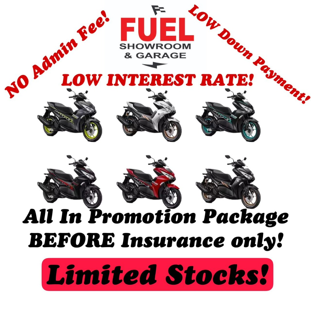 YAMAHA AEROX 155 V2 (KEY / KEYLESS), Motorcycles, Motorcycles for Sale ...