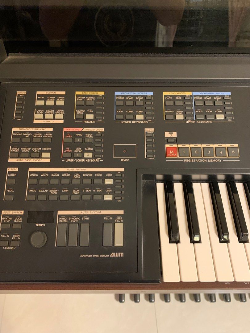 Yamaha Organ - Keyboard Instrument, Hobbies & Toys, Music & Media ...