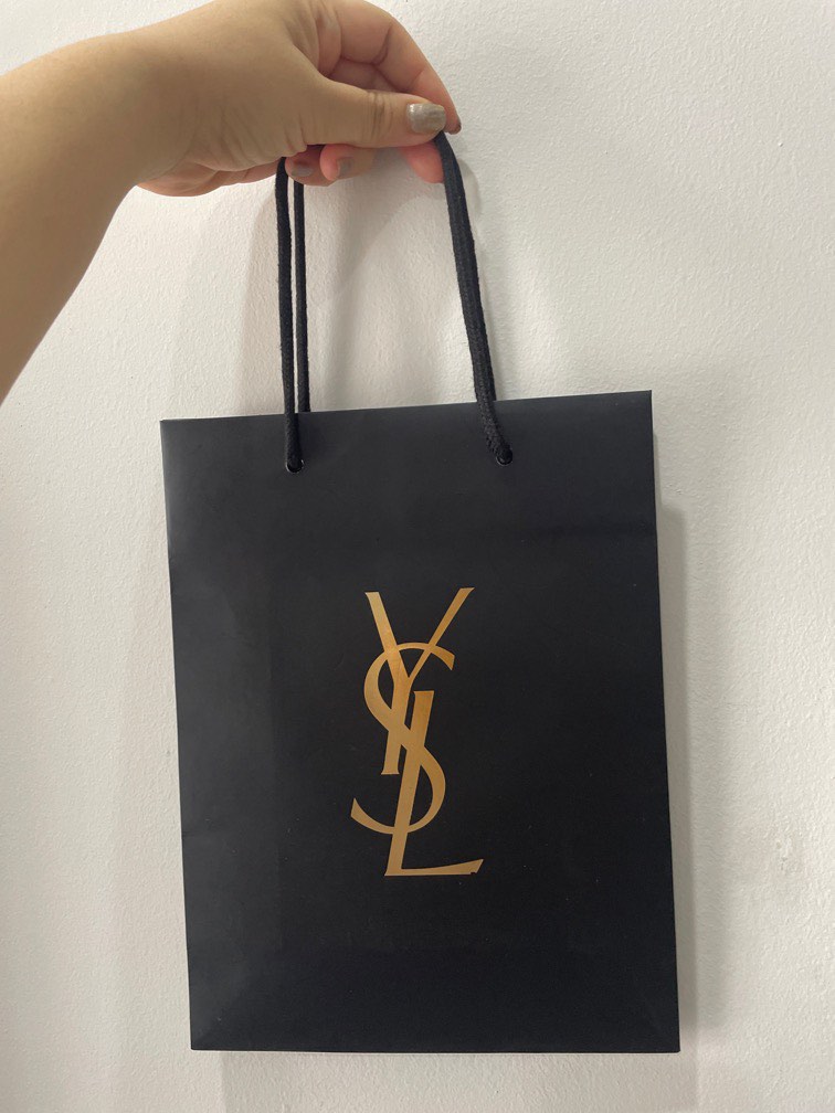 Ysl paper bag, Women's Fashion, Bags & Wallets, Tote Bags on Carousell