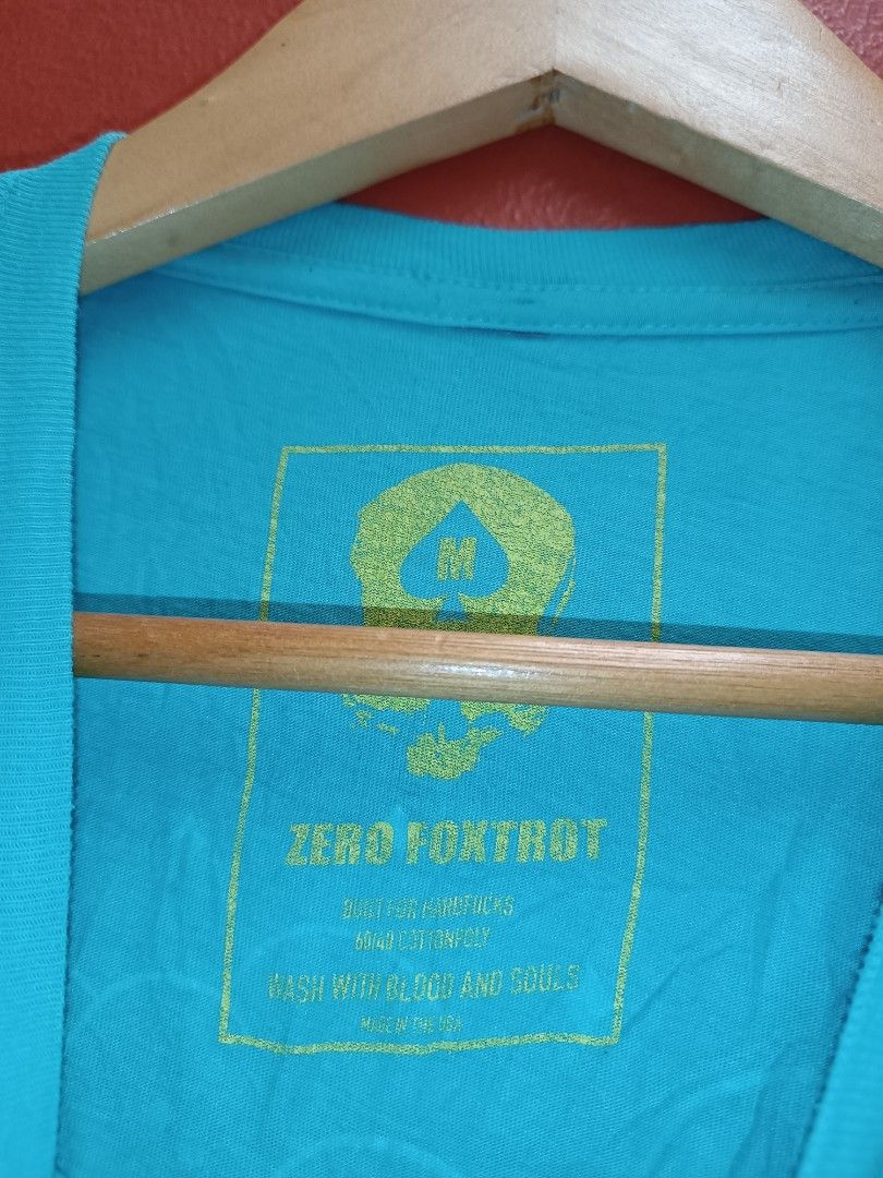 Zero Foxtrot, Men's Fashion, Tops & Sets, Tshirts & Polo Shirts on Carousell