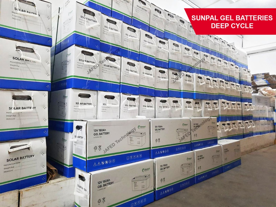 100AH 12V Sunpal Gel Battery / Solar Battery / UPS Battery / eBike ...