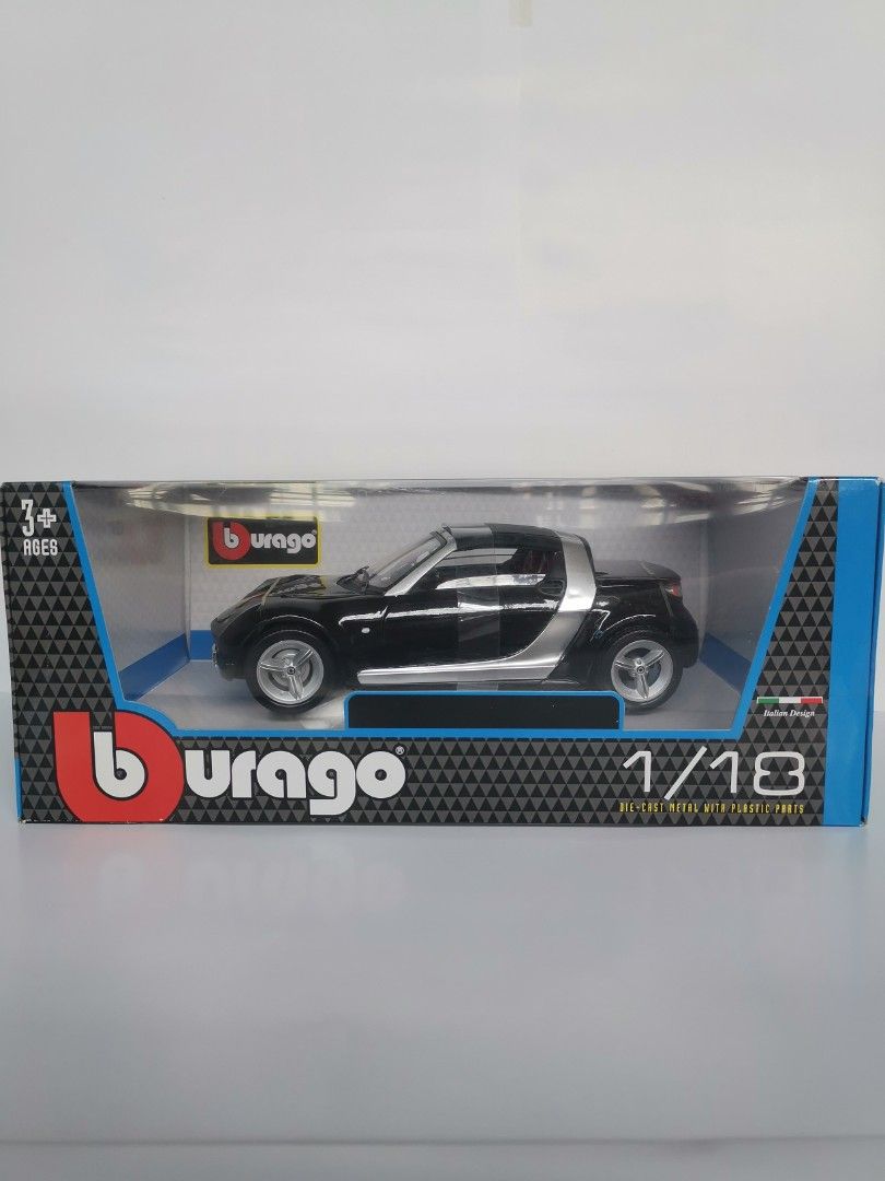1:18 Smart Roadster Diecast car model Bburago, Hobbies & Toys, Toys ...