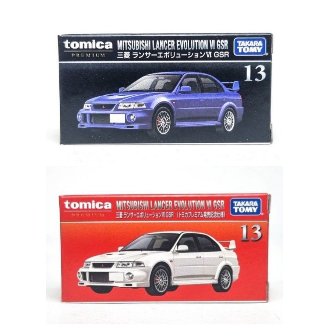 1/64 Mitsubishi Lancer Evolution VI GSR blue, Hobbies & Toys, Toys ...