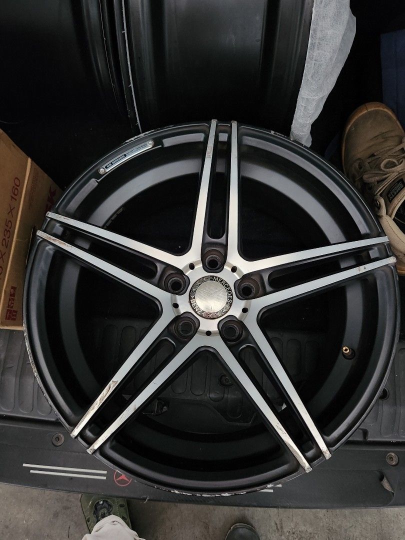 17inch SSW Rim 5x108, Car Accessories, Tyres & Rims on Carousell