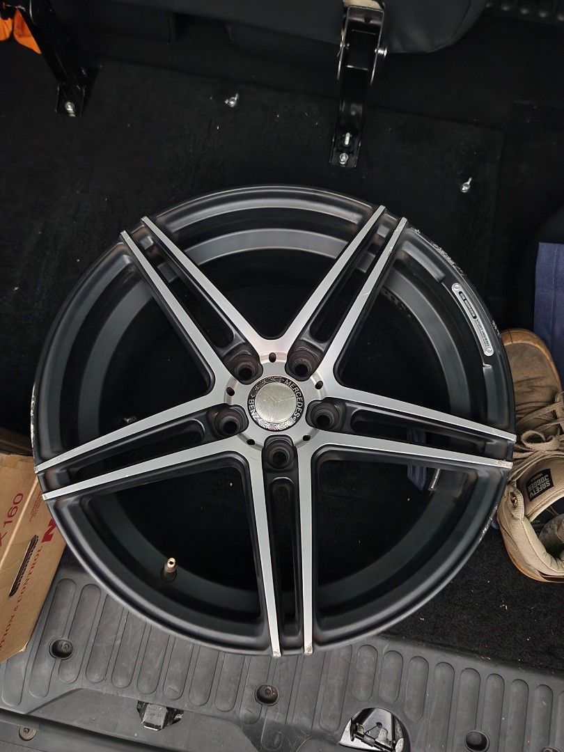 17inch SSW Rim 5x108, Car Accessories, Tyres & Rims on Carousell