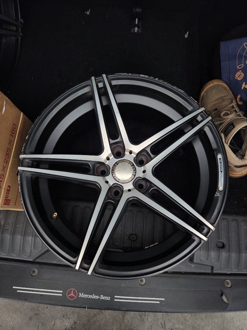 17inch SSW Rim 5x108, Car Accessories, Tyres & Rims on Carousell
