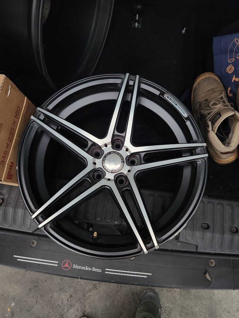 17inch SSW Rim 5x108, Car Accessories, Tyres & Rims on Carousell