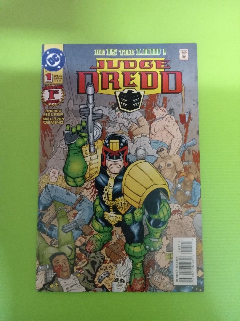 1st DC's Judge Dredd Title ! Judge Dredd #1 ( Mike Avon Oeming- Cover ...