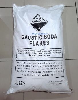 25kgs Sack Caustic Soda Flakes (China) Lye / Sodium Hydroxide ...