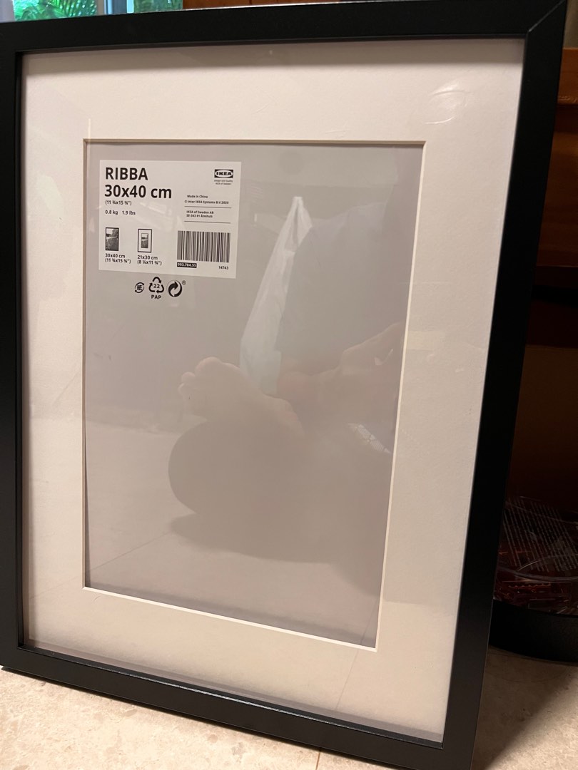 Ikea Ribba Size 30 x 40cm, Furniture & Home Living, Home Decor, Frames ...