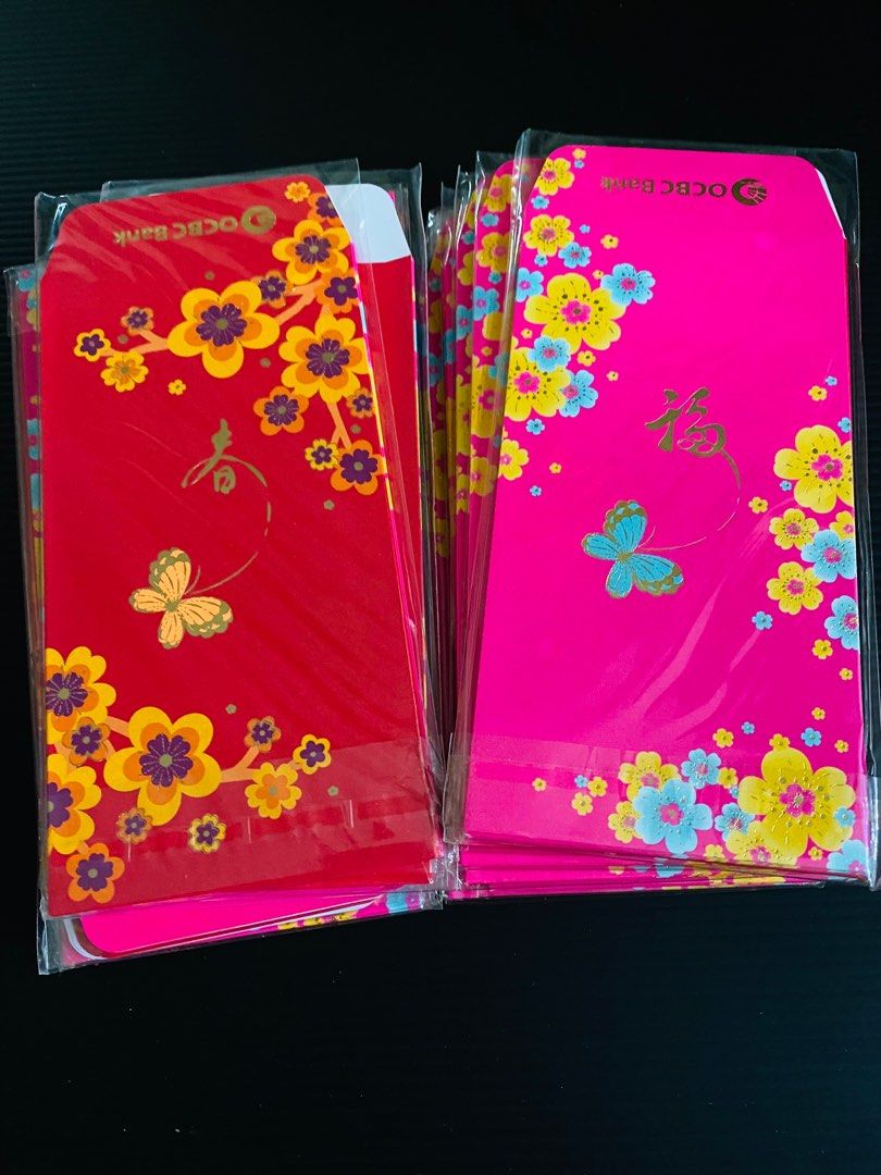 120 pcs - 16 packs red packet Angpow, Hobbies & Toys, Stationery ...