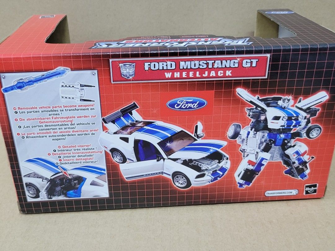 全新 Hasbro Transformers Alternators 變形金剛 WHEELJACK Ford Mustang GT ...