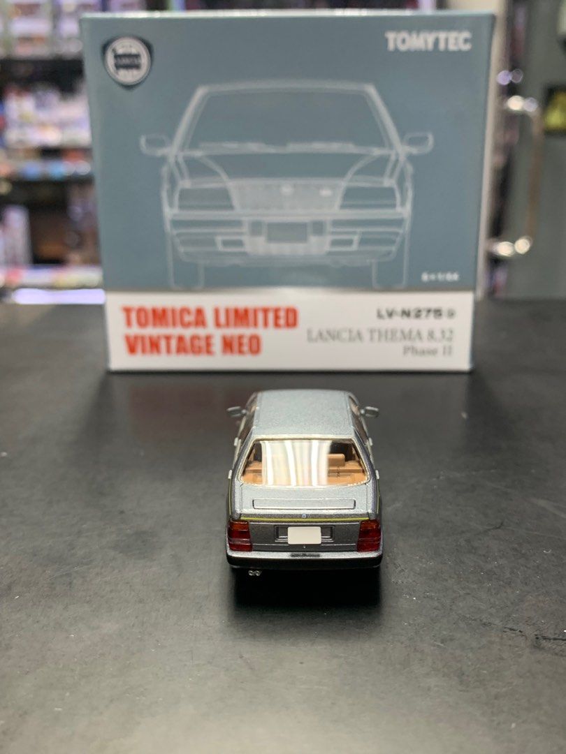 本月新車！ Tomica Limited Vintage Neo Tomytec 1:64 LV-N275b Lancia Thema 8.32 Phase II (Grey 灰色) (行版 ...