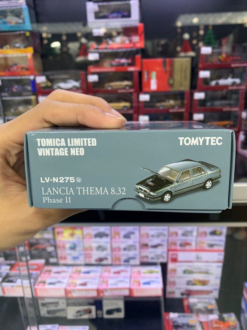 本月新車！ Tomica Limited Vintage Neo Tomytec 1:64 LV-N275b Lancia Thema 8.32 Phase II (Grey 灰色) (行版 ...