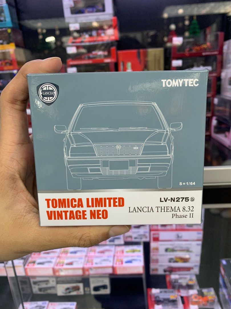 本月新車！ Tomica Limited Vintage Neo Tomytec 1:64 LV-N275b Lancia Thema 8.32 Phase II (Grey 灰色) (行版 ...