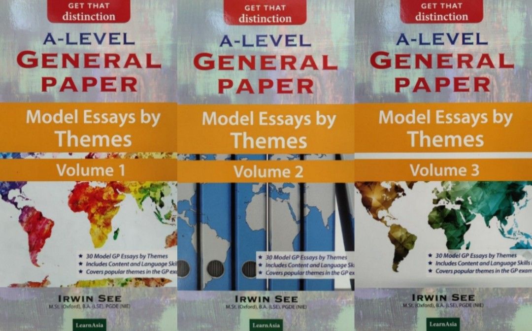 A Level General Paper Model Essays Vol 1-3 by Irwin See, Hobbies & Toys ...