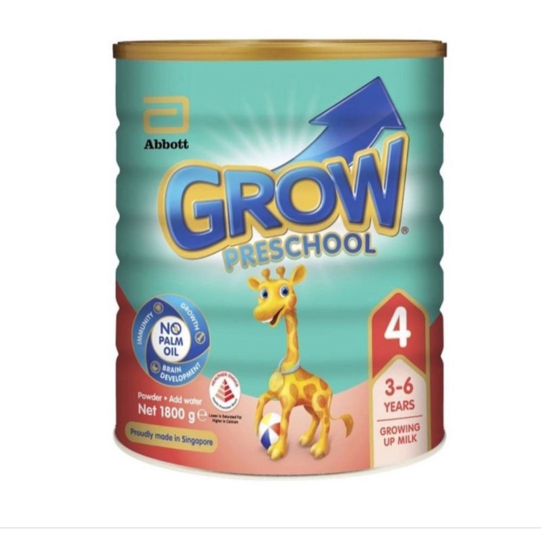 Abbott grow stage 4 1.8kg formula milk, Babies & Kids, Nursing ...