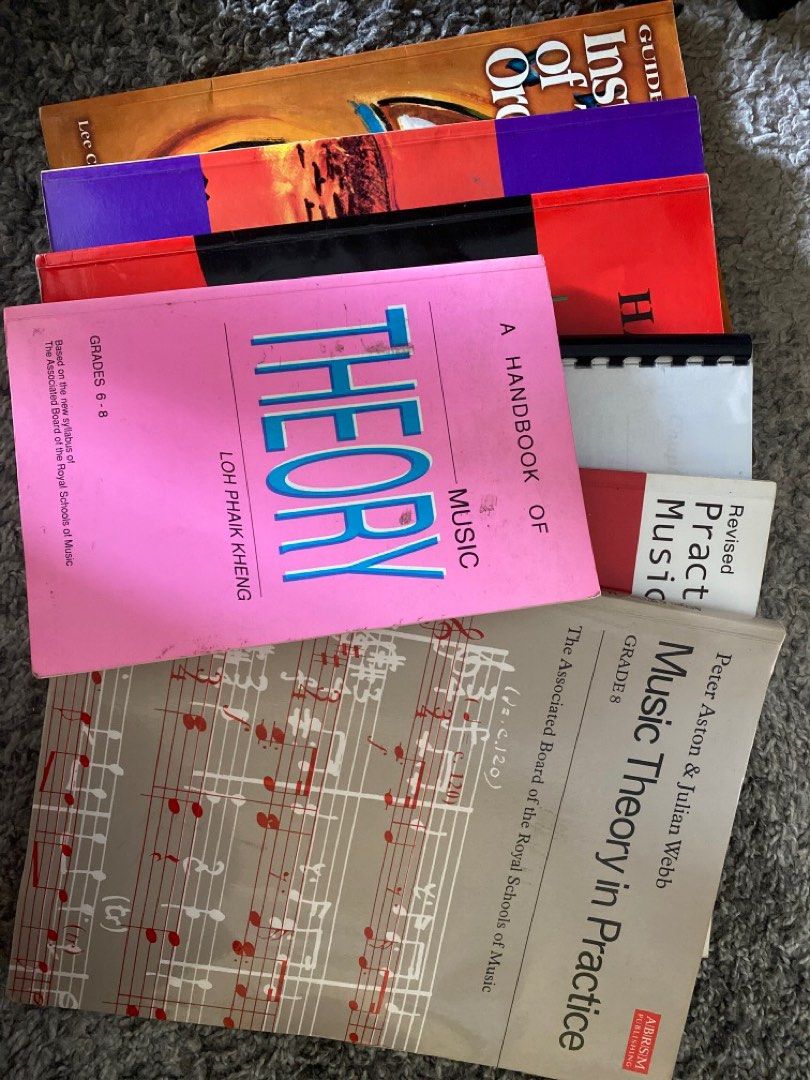 ABRSM Grade 8 Music theory prep books, Hobbies & Toys, Music & Media ...