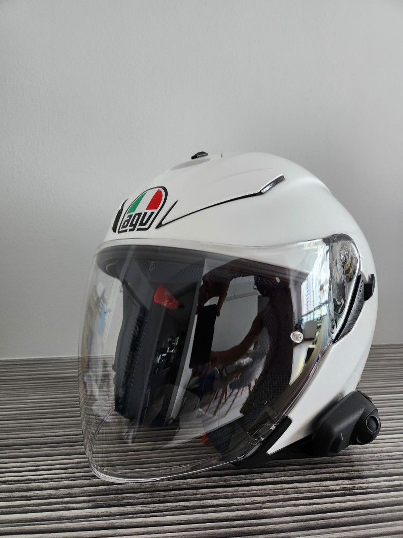 AGV k5 jet, Motorcycles, Motorcycle Accessories on Carousell