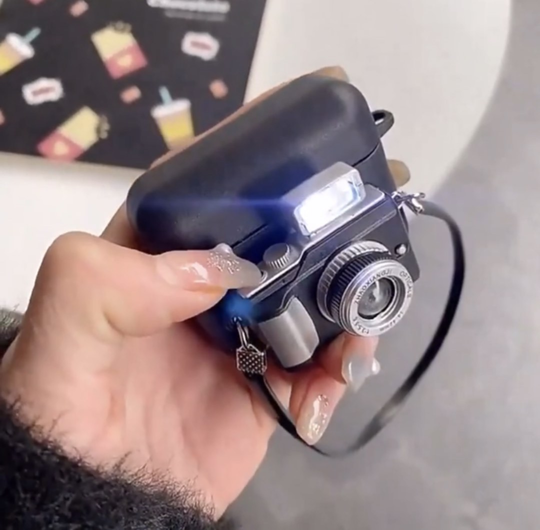 Cool Camera casing with LED for Airpod 3, Mobile Phones & Gadgets ...