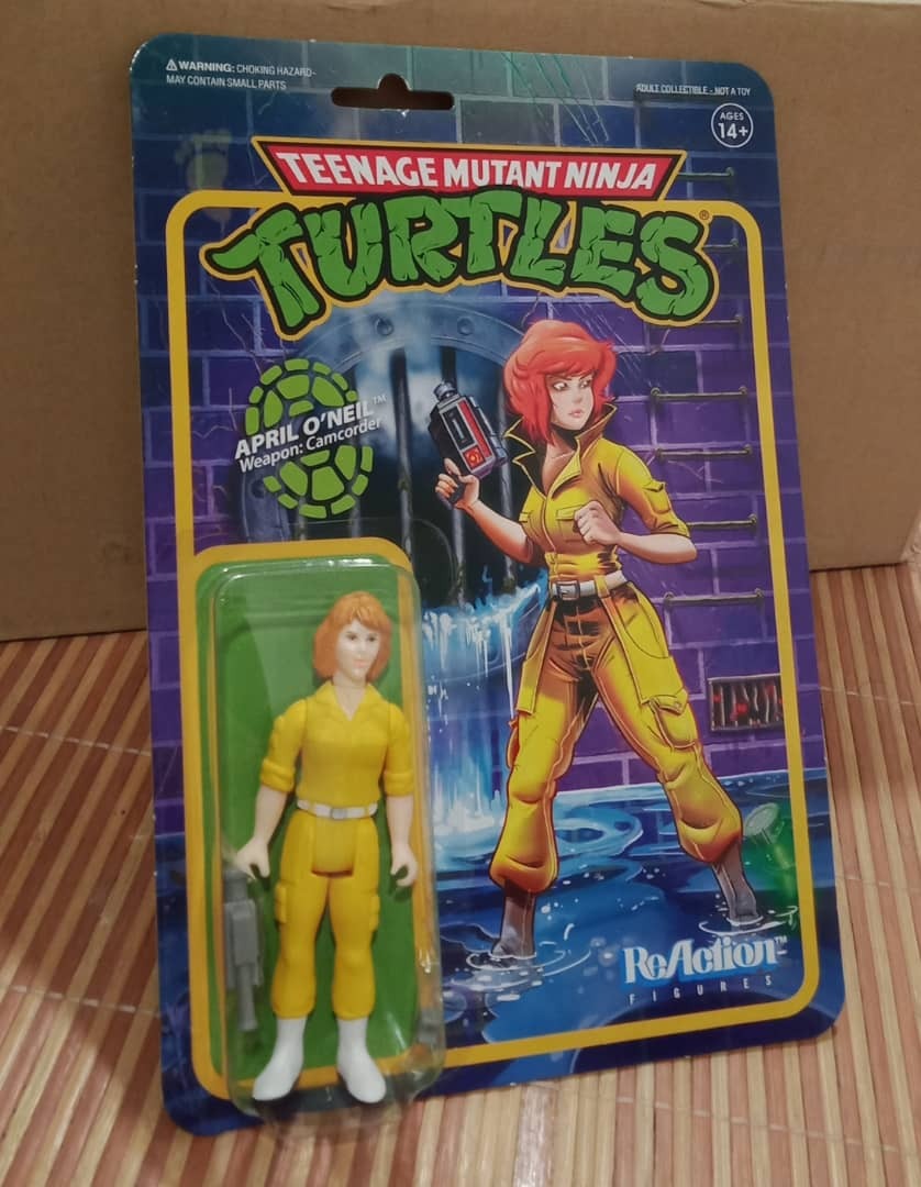 April O'Neil Super7 ReAction Teenage Mutant Ninja Turtles TMNT, Hobbies ...