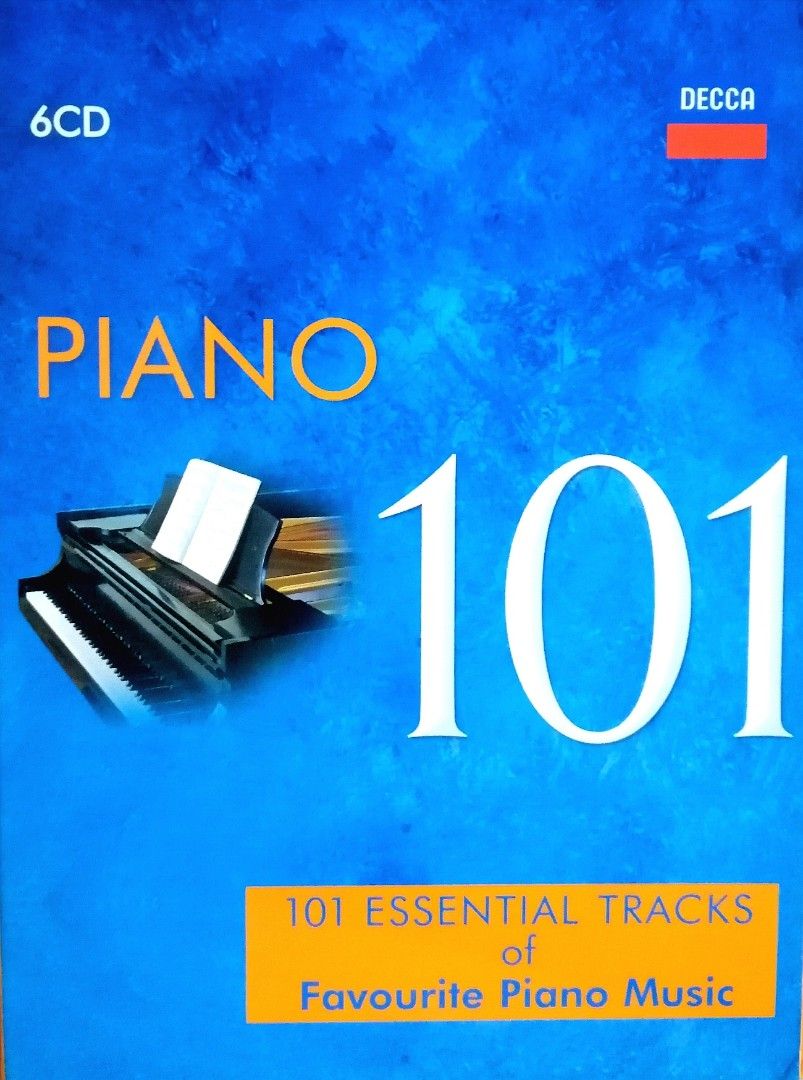 arthcd Piano 101 6CD Classical Boxset, Hobbies & Toys, Music & Media, CDs & DVDs on Carousell