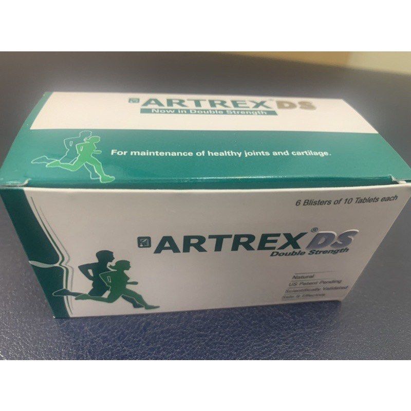Artrex DS x 60 tablets Exp. Feb. 2024, Health & Nutrition, Health ...