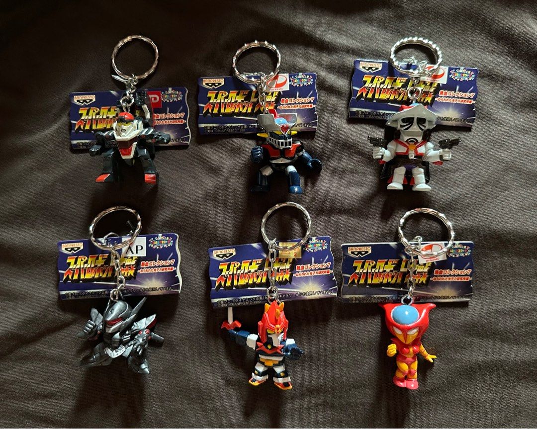 Assorted Robot Key Chains Voltes V Mazinger Z, Hobbies & Toys, Toys ...
