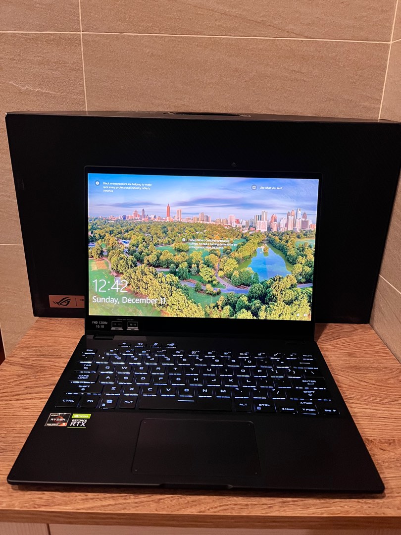 ASUS ROG Flow X13 GV301Q 2-in-1 Laptop 13.4” Ryzen 9 5900HS 16GB Ram 1TB SSD RTX 3050Ti 4GB Win ...