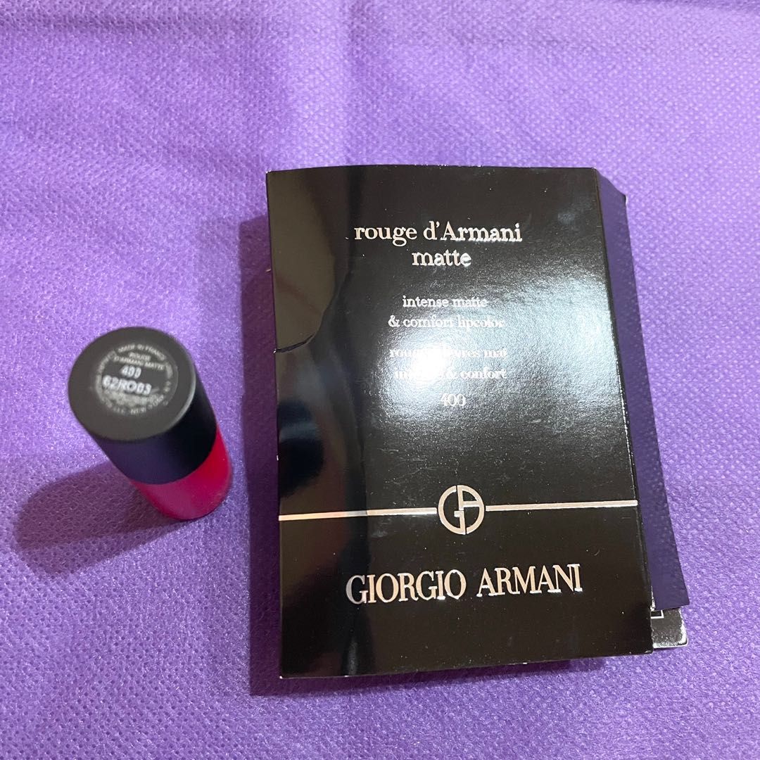 AUTHENTIC Giorgio Armani rouge d Armani matte intense matte and comfort ...