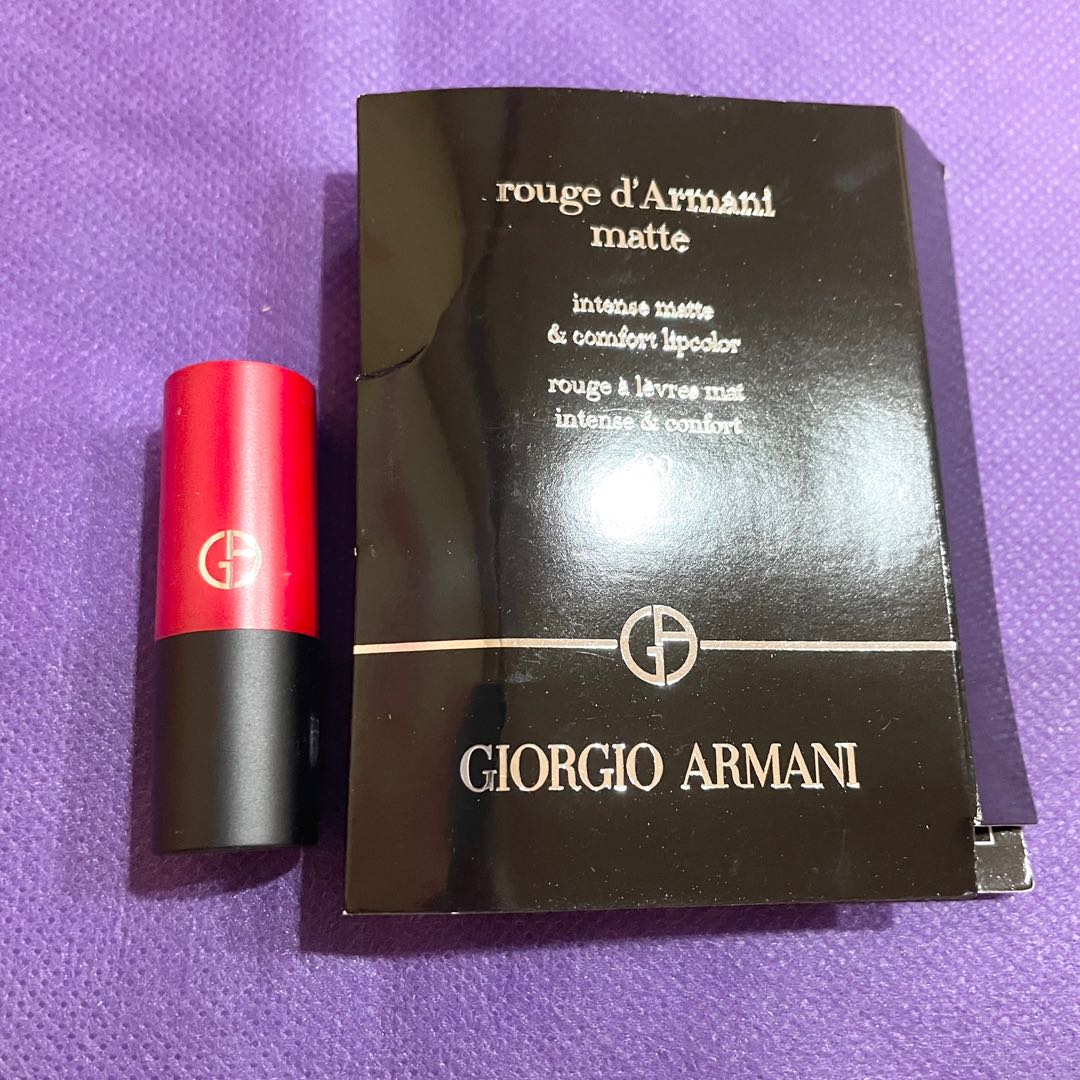 AUTHENTIC Giorgio Armani rouge d Armani matte intense matte and comfort ...