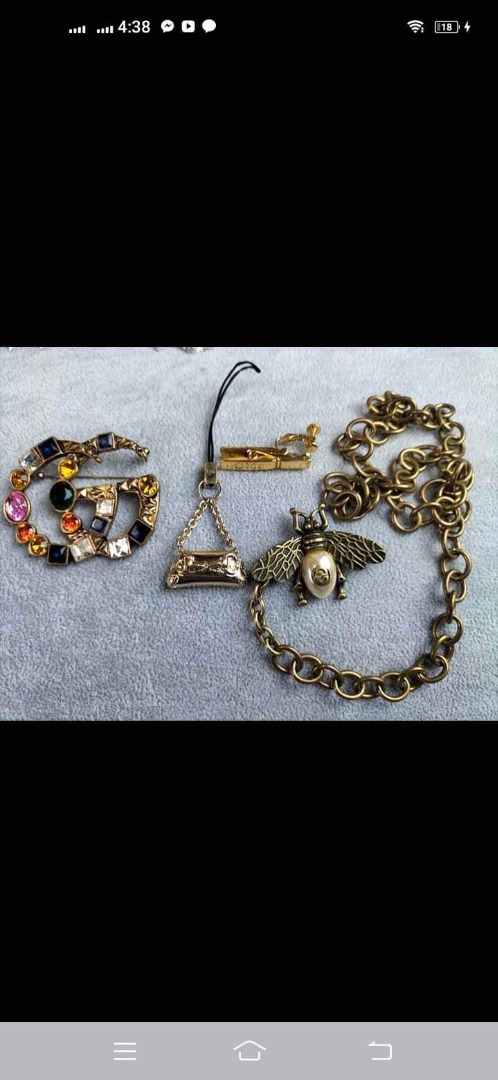 Authentic Gucci keychain, Luxury, Accessories on Carousell