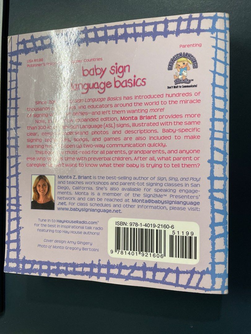 Baby sign language basics, Hobbies & Toys, Books & Magazines, Children ...