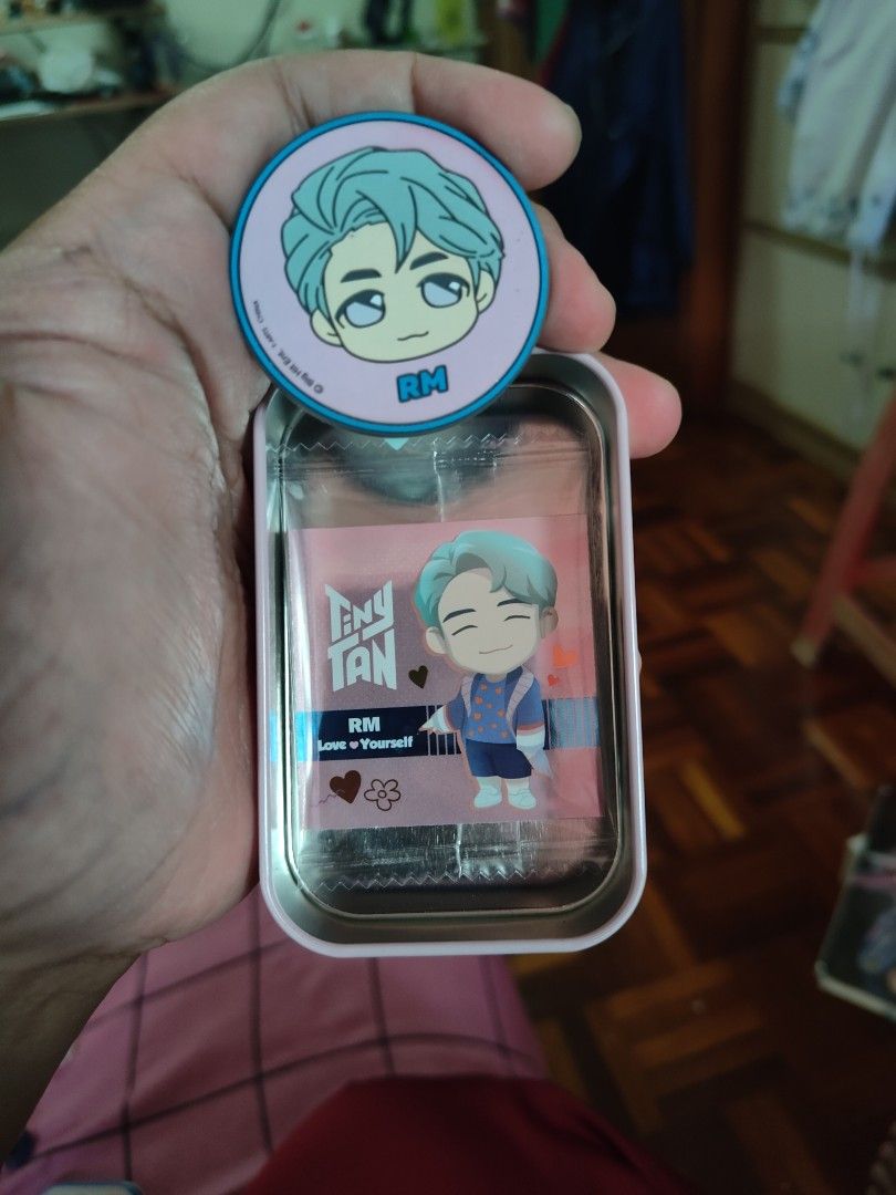 Bandai BTS TinyTan RM Candy Can Collection, Hobbies & Toys ...