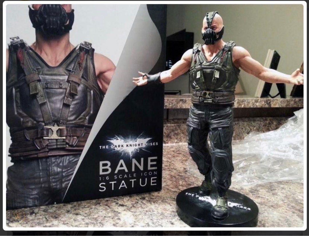 BANE DC COMICS DARK KNIGHT RISES 1:6 SCALE STATUE 13" TALL, Hobbies ...