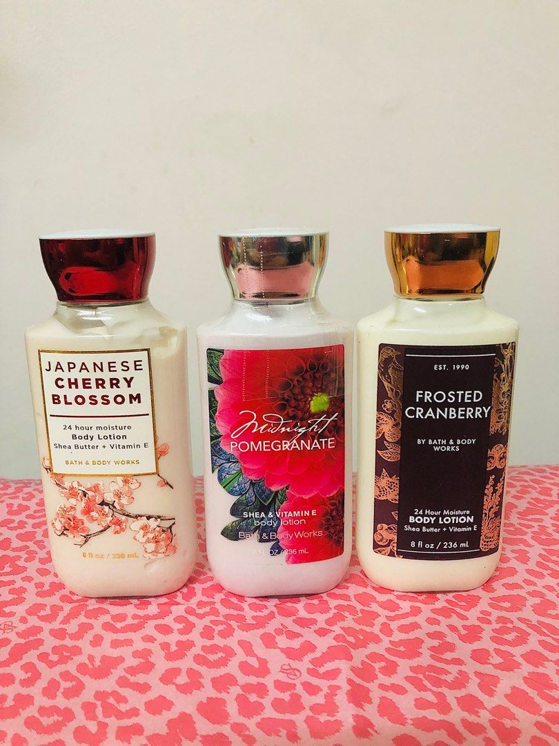 Bath & Body works body lotion, Beauty & Personal Care, Bath & Body, Body Care on Carousell