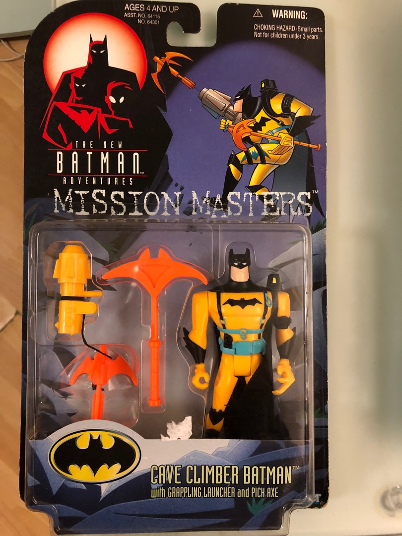 Batman Figure Cave Climber Batman the New Batman Adventures Kenner 1998 ...