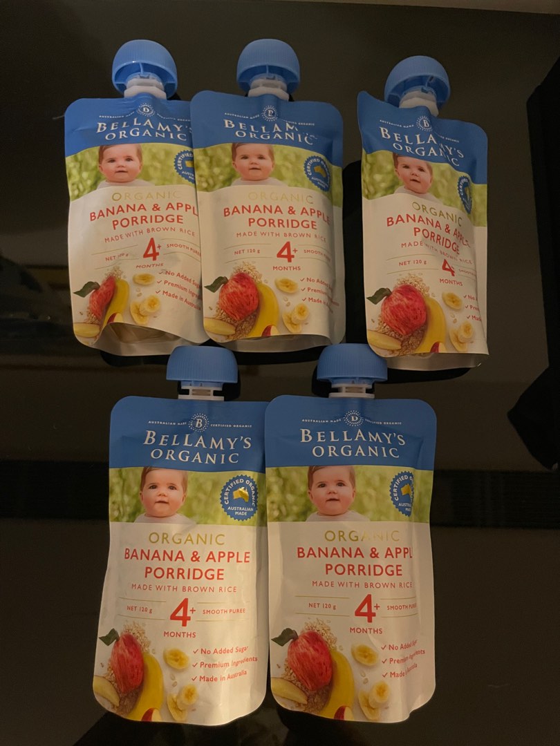 Bellamy’s Organic Baby Food, 兒童＆孕婦用品, 護理及餵哺, 護理及餵哺 - 加固 - Carousell
