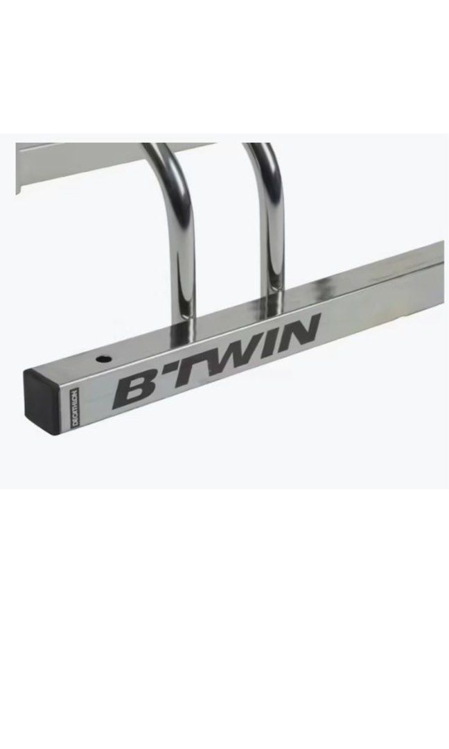 Bike Storage Rack Btwin Metal 2-Bike Modular - Silver (Decathlon ...