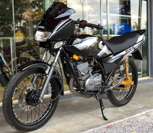 BLACK/WHITE 100% ORIGINAL HLY Hong Leong Yamaha Motor RXZ RXZ135 COVER ...